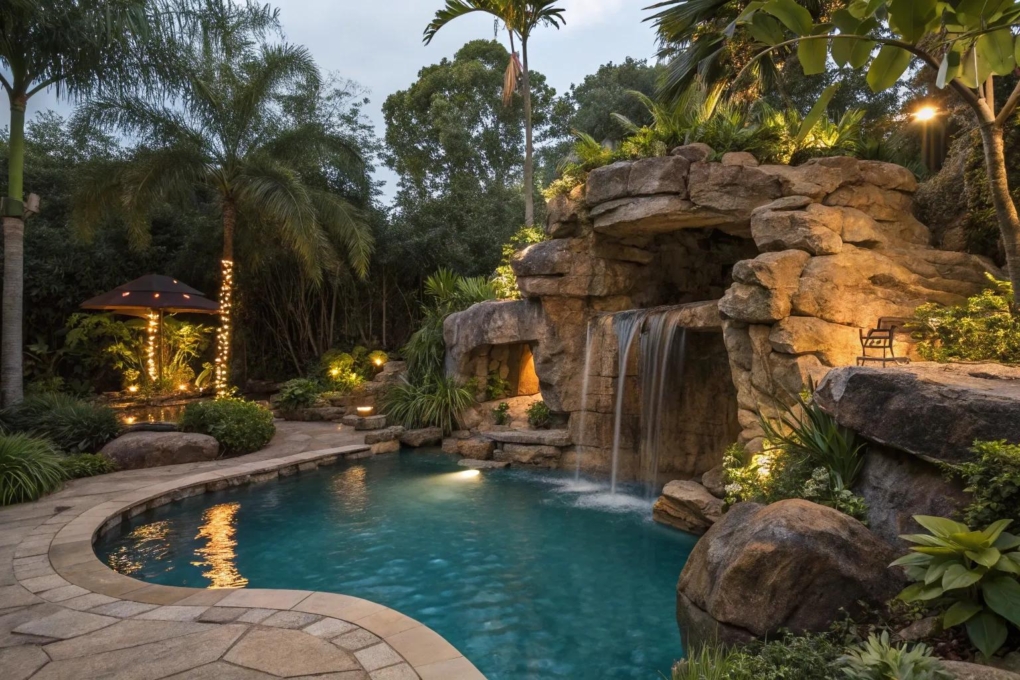14+ Inspiring Outdoor Spa Ideas for Your Home