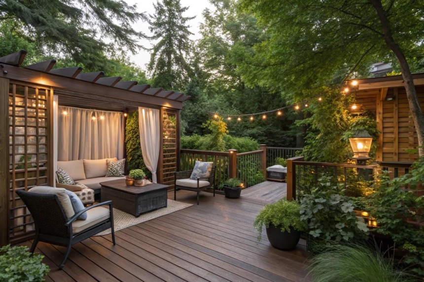 16+ Creative Under Deck Covering Ideas