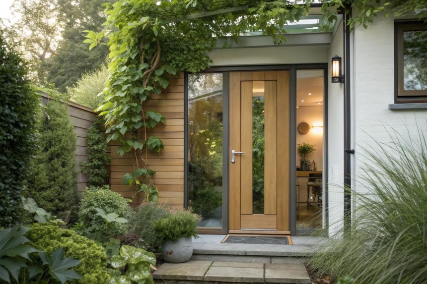 13+ Inspiring Single Back Door Ideas