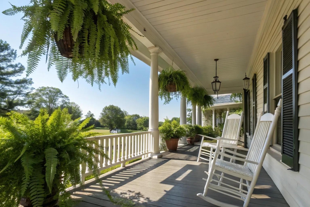 18+ Inspiring Covered Front Porch Ideas