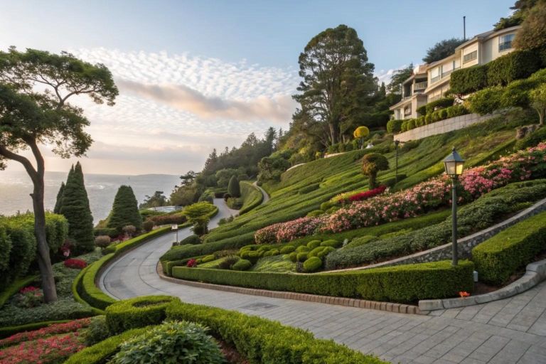 18+ Creative Shared Driveway Divider Ideas