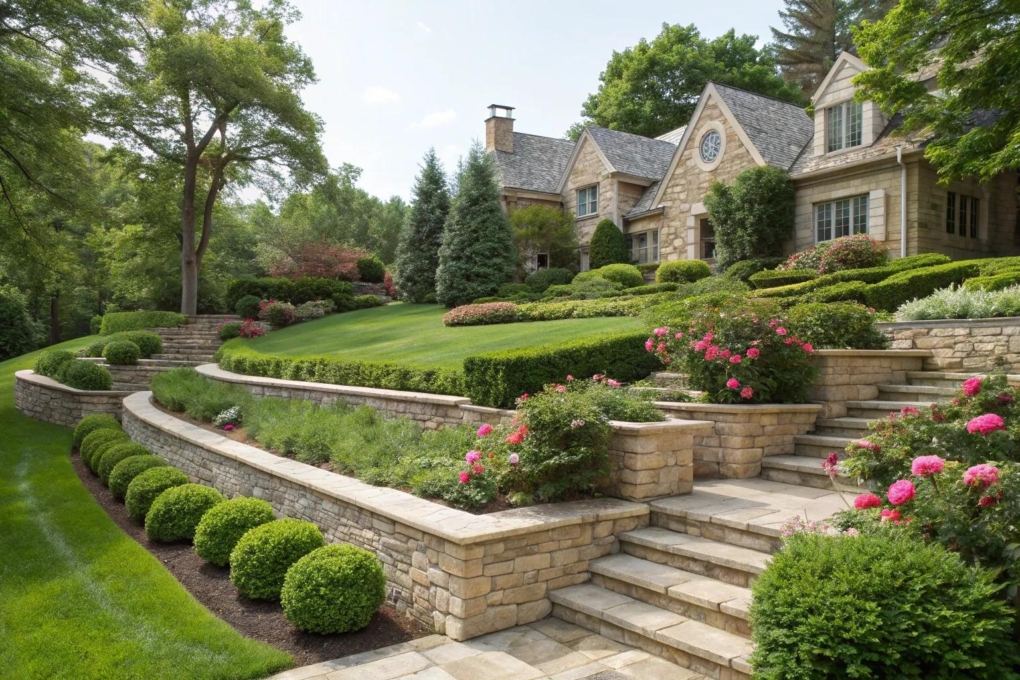 16+ Inspiring Front Yard Hardscape Ideas