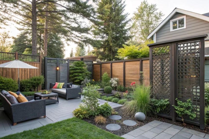 18+ Stylish 6-Foot Privacy Fence Ideas