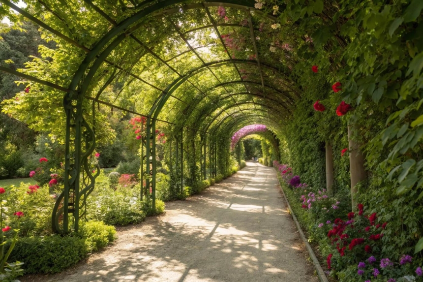 17+ Creative Grapevine Trellis Ideas for Your Garden