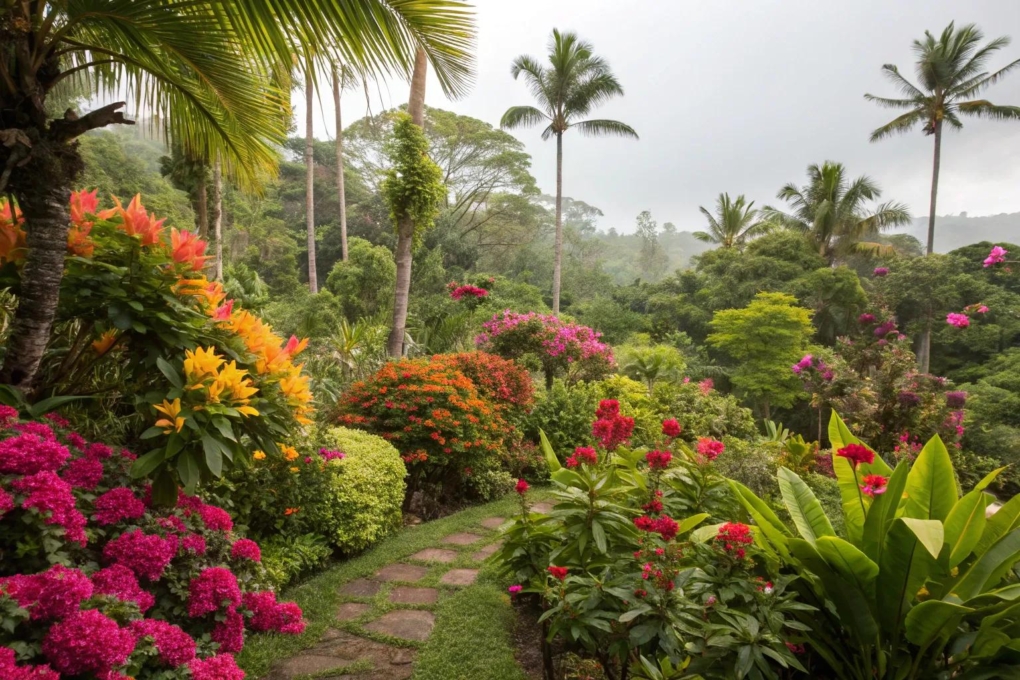 19+ Inspiring Tropical Landscape Ideas