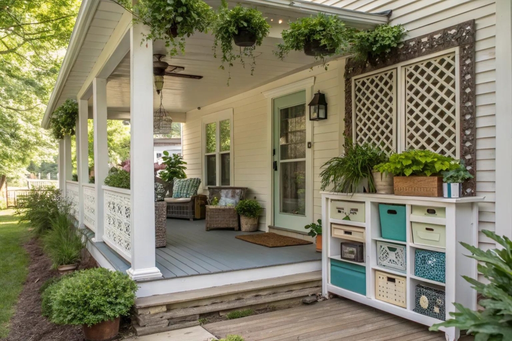 14+ Charming Old House Front Porch Ideas
