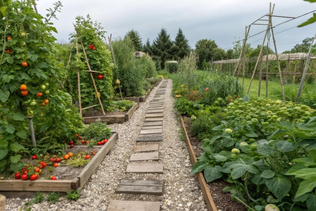 17+ Enchanting Woodland Garden Path Ideas