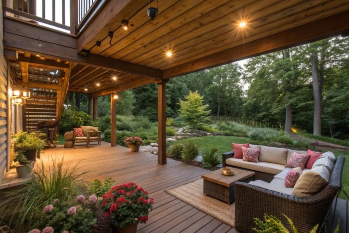17+ Inspiring Walkout Basement Patio Ideas