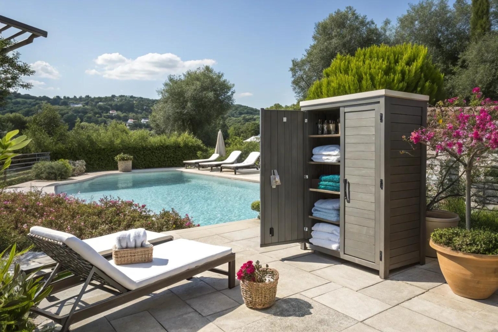 16+ Smart Waterproof Pool Towel Storage Ideas