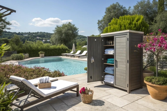 16+ Smart Waterproof Pool Towel Storage Ideas