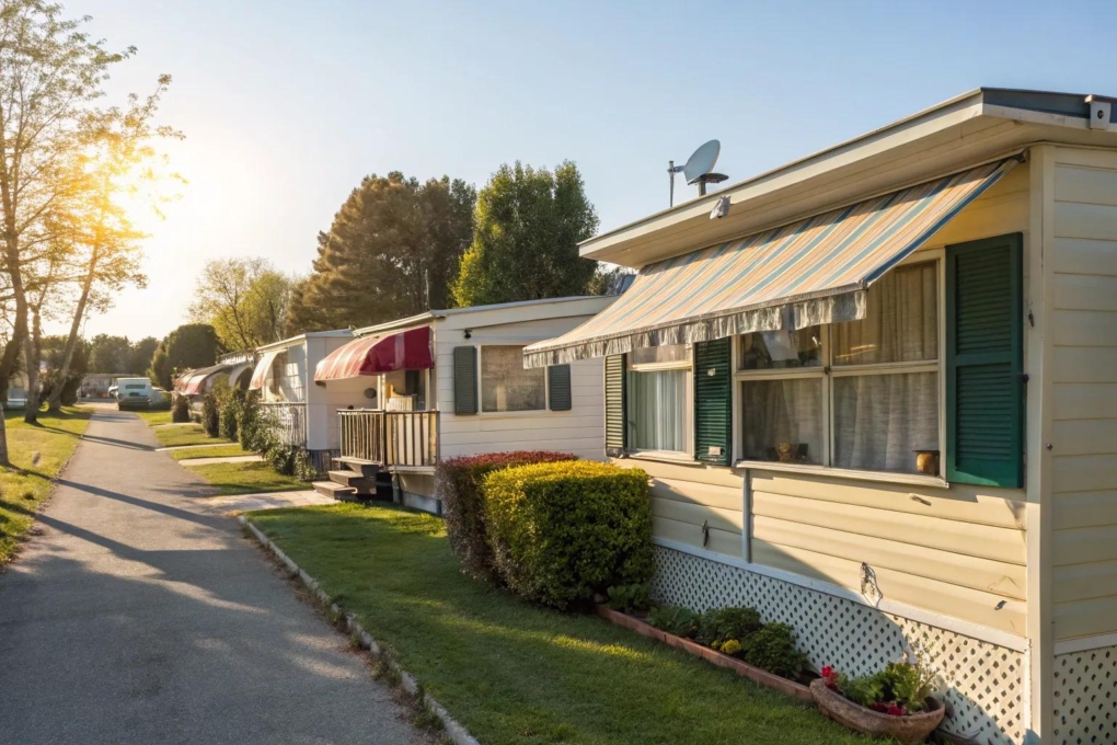 17+ Inspiring Mobile Home Curb Appeal Ideas