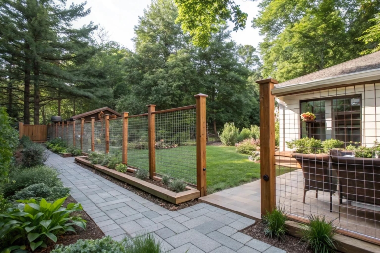 19+ Creative Ideas for Bottom of Fence Gaps