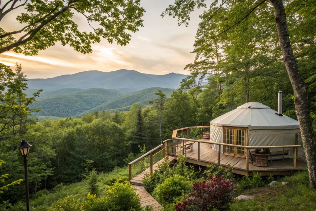 18+ Inspiring Yurt Deck Ideas for Your Retreat