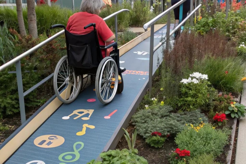 15+ Inspiring Deck Designs with Wheelchair Ramps