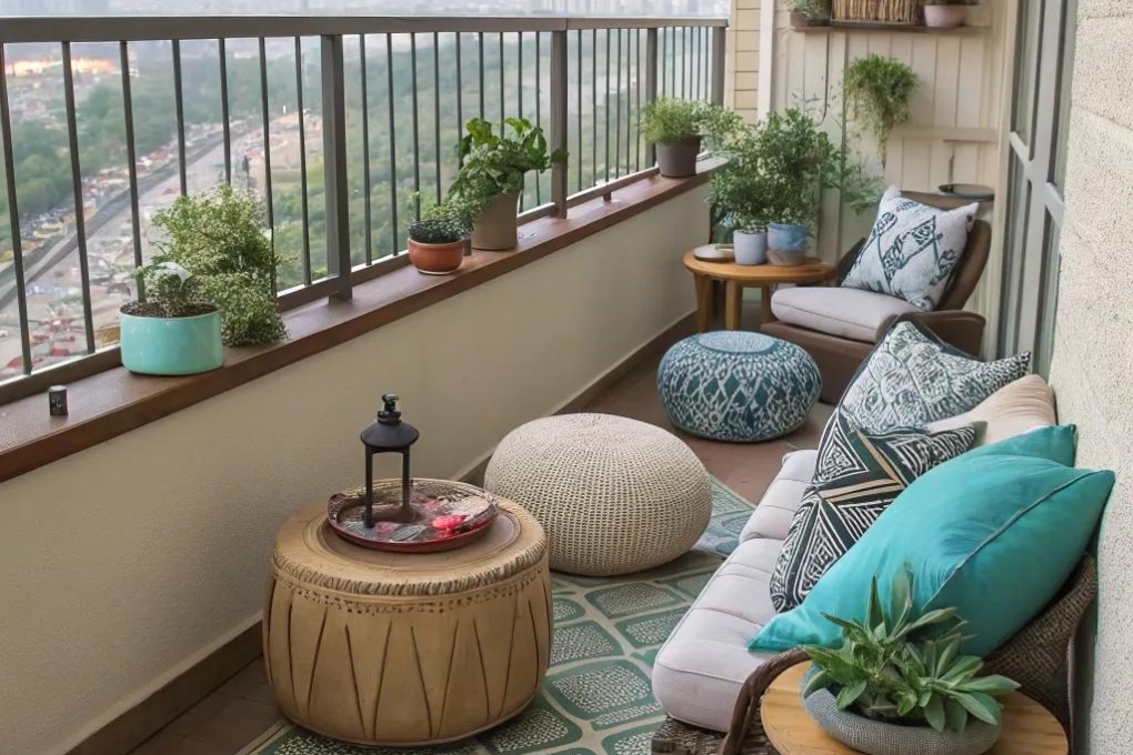 18+ Inspiring Moroccan Balcony Ideas