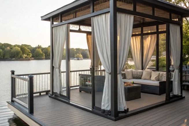 5+ Stylish Screened In Gazebo Ideas to Inspire You