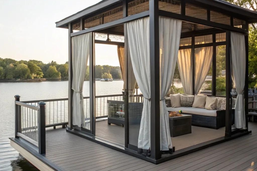 5+ Stylish Screened In Gazebo Ideas to Inspire You