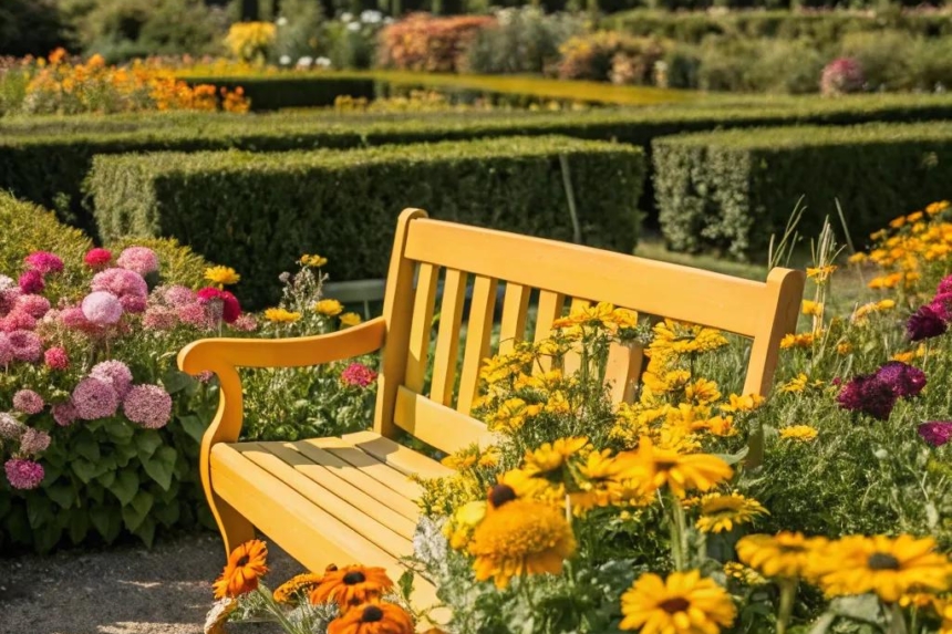 15+ Inspiring Garden Bench Ideas for Your Oasis