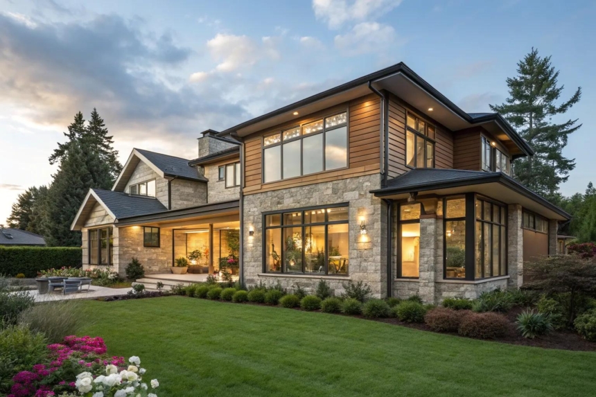 16+ Stylish 2 Story House Exterior Design Ideas