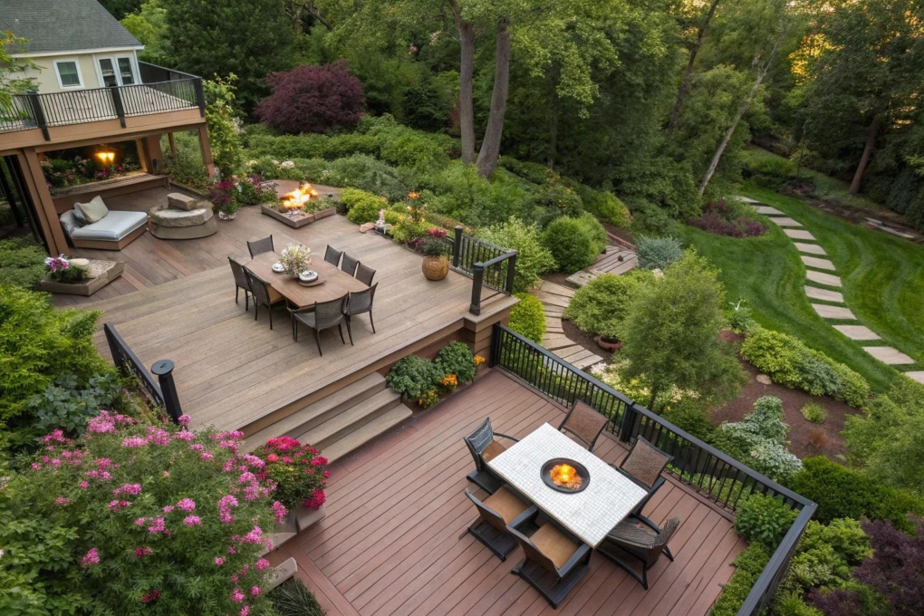 17+ Inspiring 20x20 Deck Layout Ideas