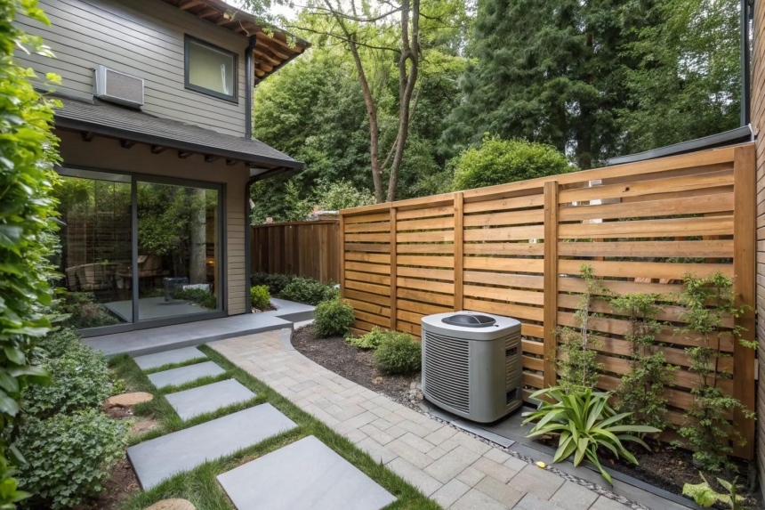 21+ Stylish AC Fence Ideas for a Chic Outdoor Look