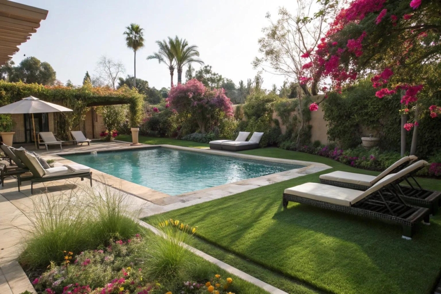 15+ Inspiring Artificial Grass Ideas for Your Pool