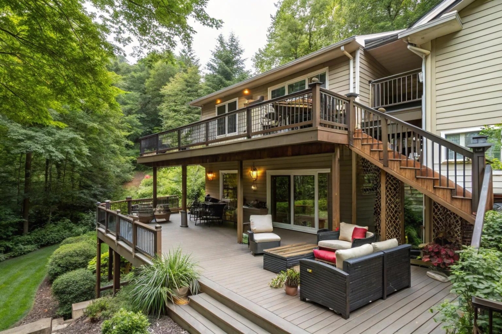 5+ Inspiring Small Backyard Pool Deck Ideas