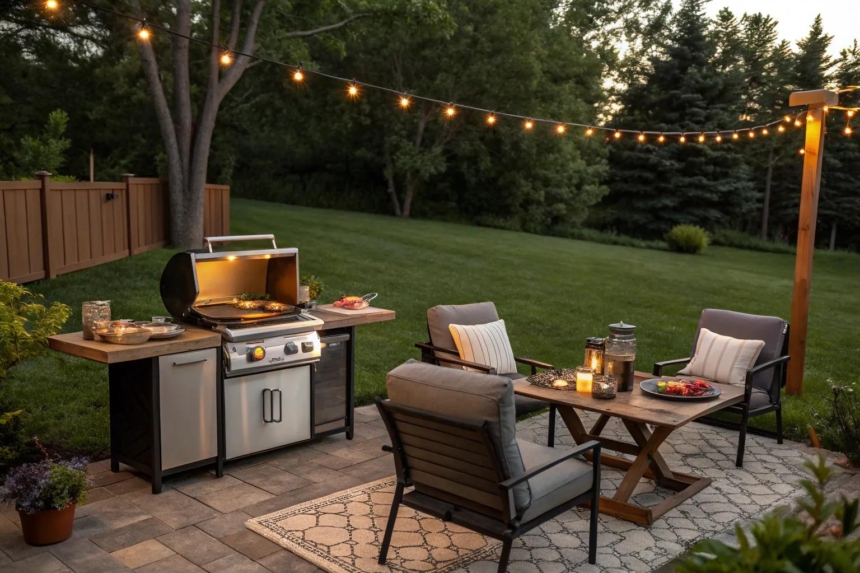 14+ Creative Backyard BBQ Setup Ideas