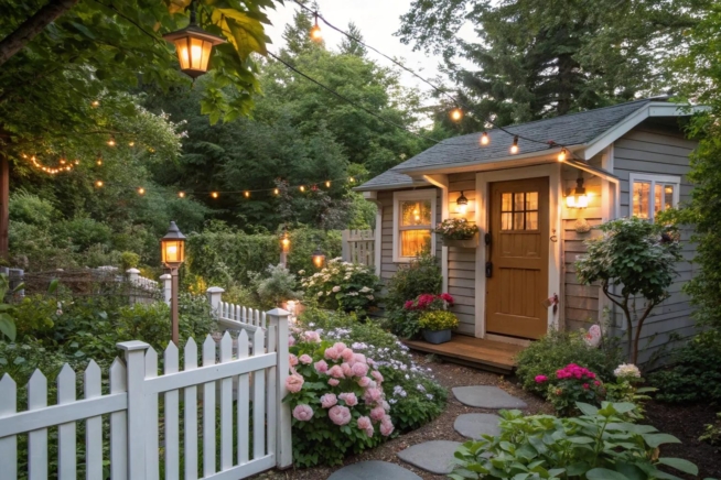 15+ Charming Backyard Cottage Ideas