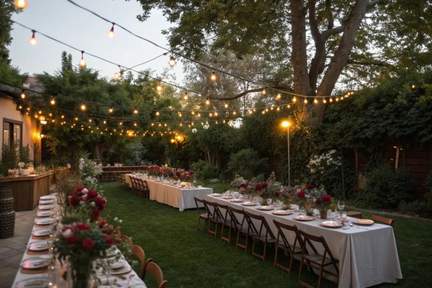 20+ Charming Backyard Rehearsal Dinner Ideas