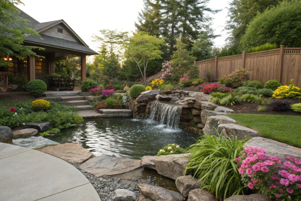 20+ Inspiring Backyard Waterfall Ideas