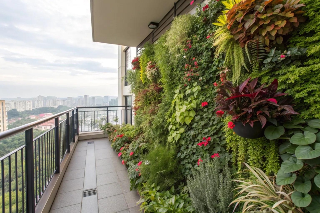18 Inspiring Balcony Outdoor Vertical Garden Ideas