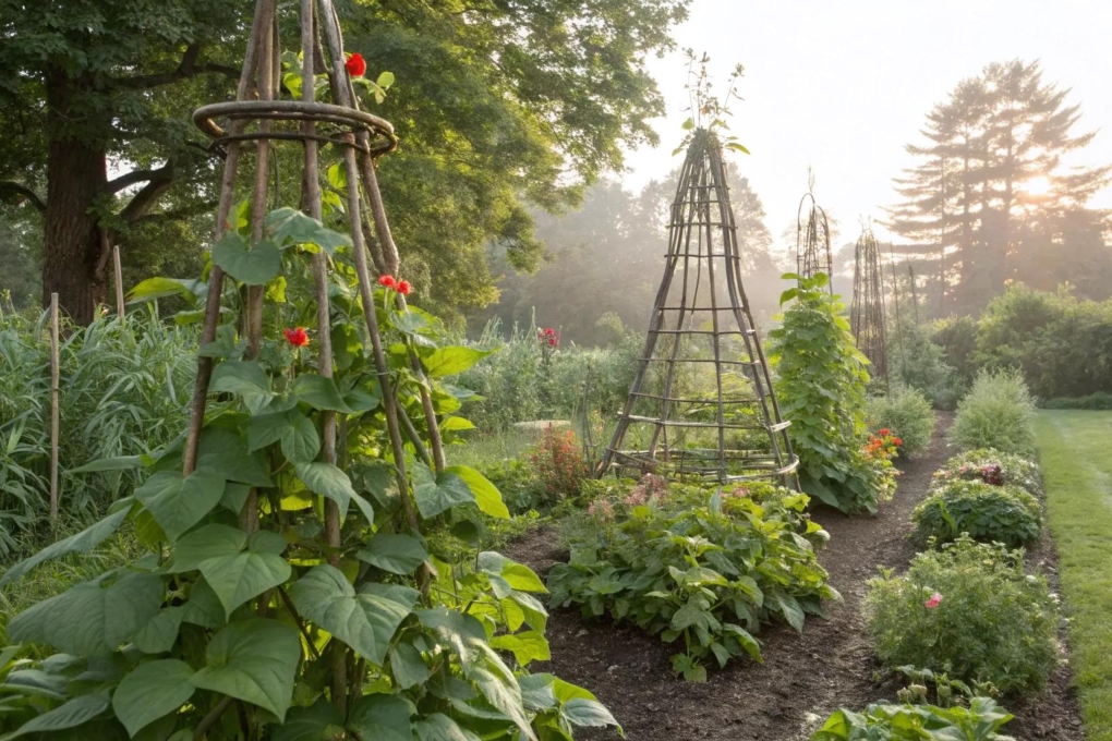 14+ Creative Bean Support Ideas for Your Garden