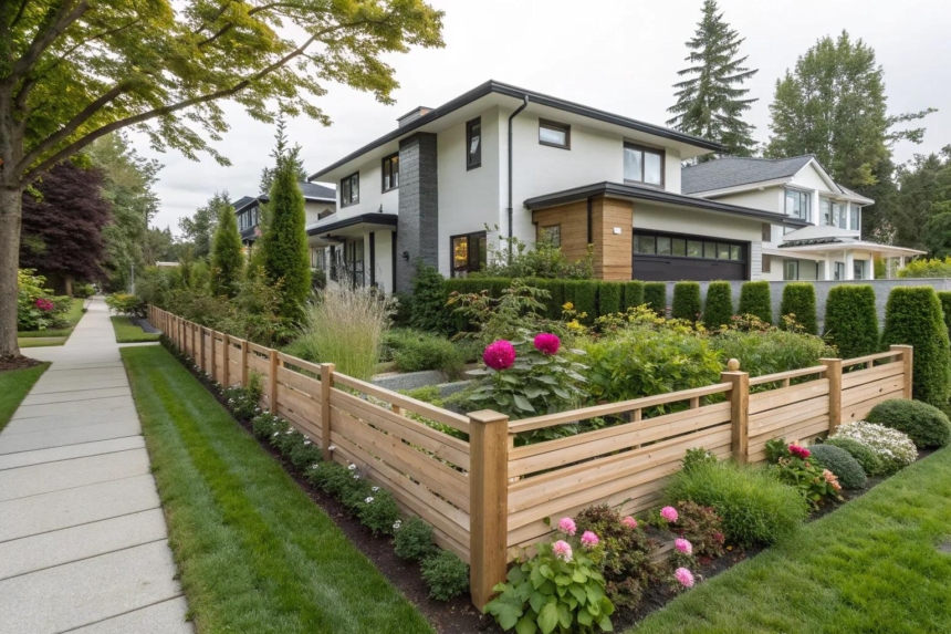 18+ Creative Corner Lot Fence Ideas for Your Home