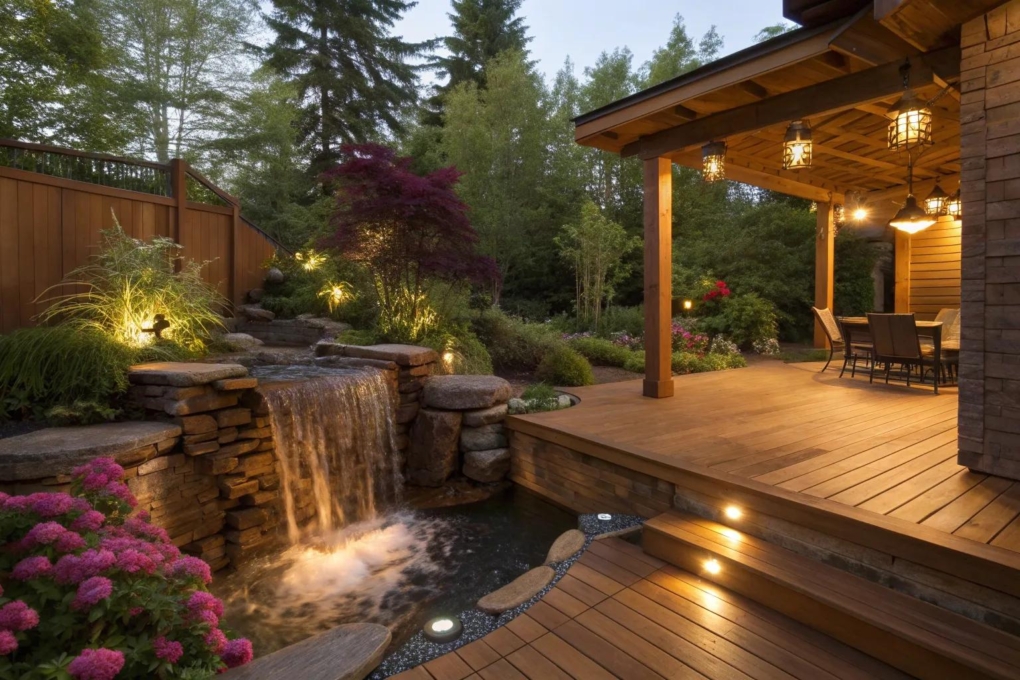 12+ Stunning Deck Waterfall Ideas to Transform Your Space