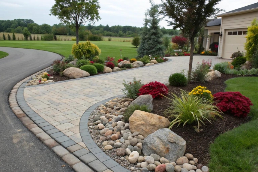 20+ Creative Driveway Border Ideas to Inspire You