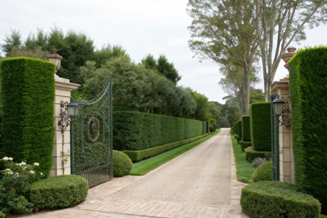 19+ Creative Driveway Barrier Ideas