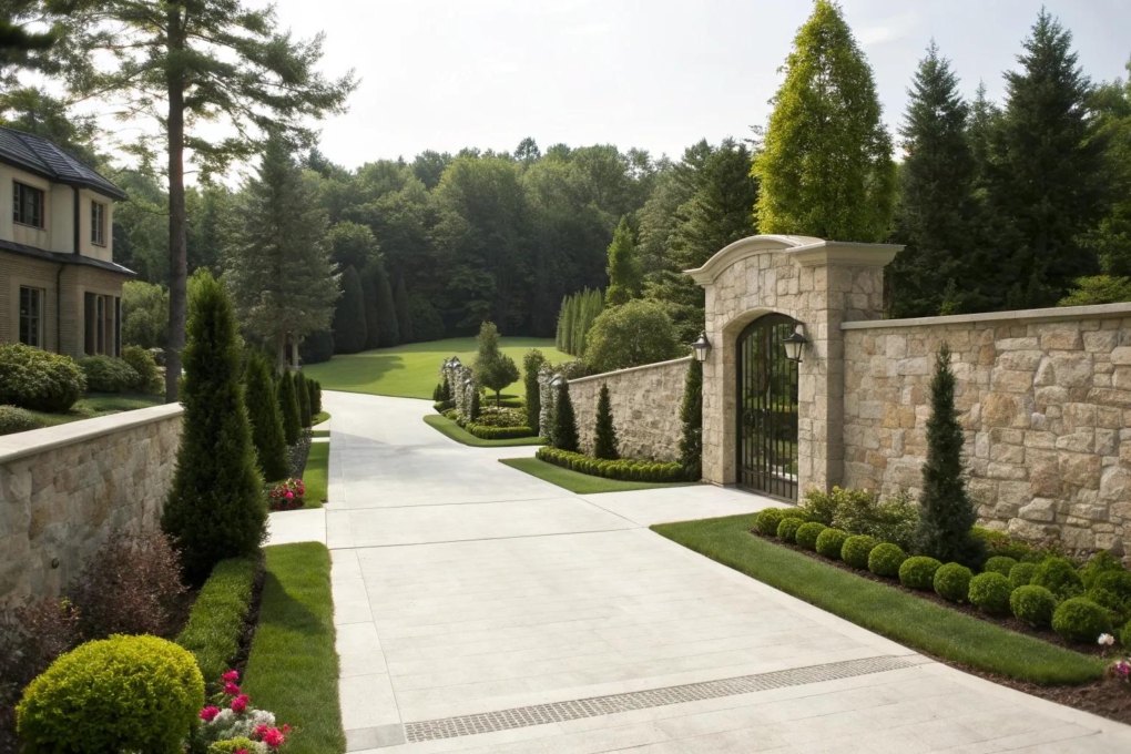 17+ Stylish Driveway Wall Ideas to Transform Your Space