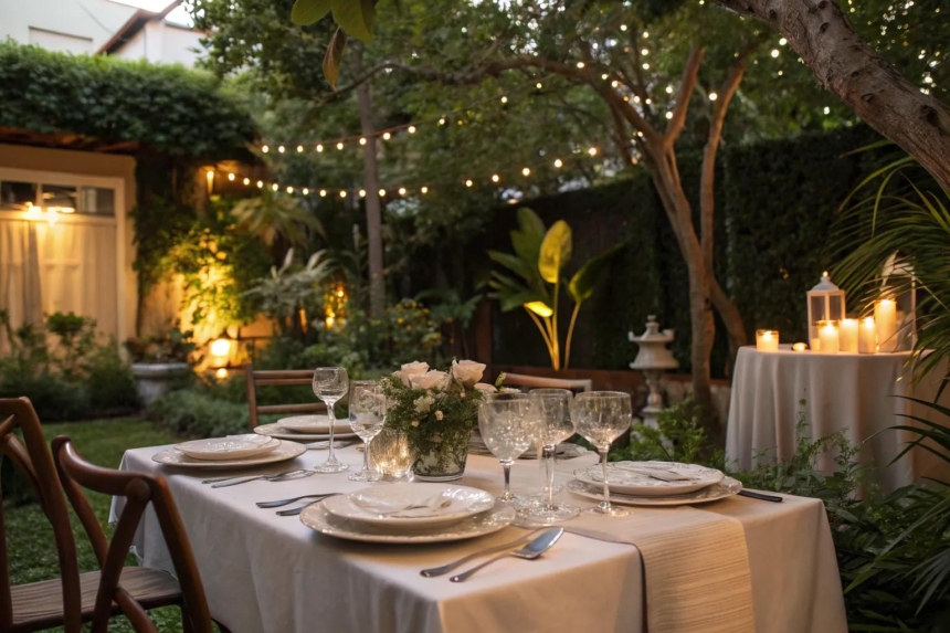15+ Elegant Backyard Dinner Party Ideas