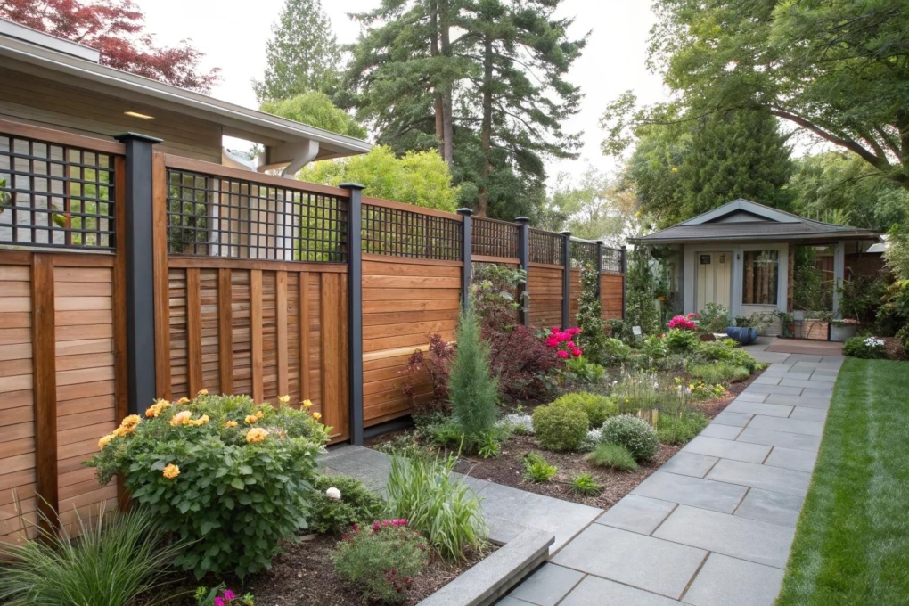 18+ Creative Corner Lot Fence Ideas for Your Home