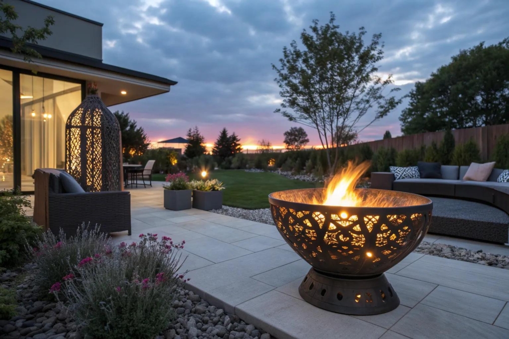 13+ Inspiring Metal Fire Pit Ideas for Your Backyard