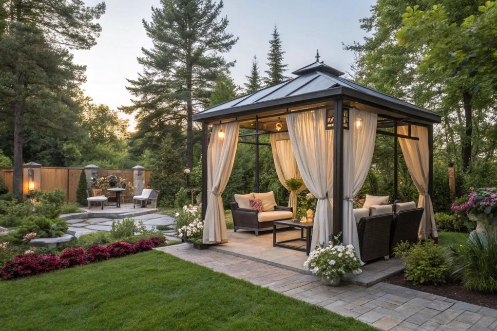 17+ Inspiring Gazebo Design Ideas for Your Backyard