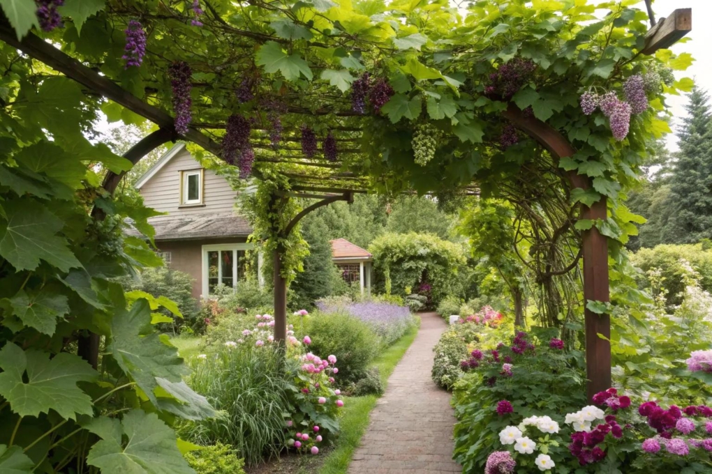 17+ Creative Climbing Plant Support Ideas