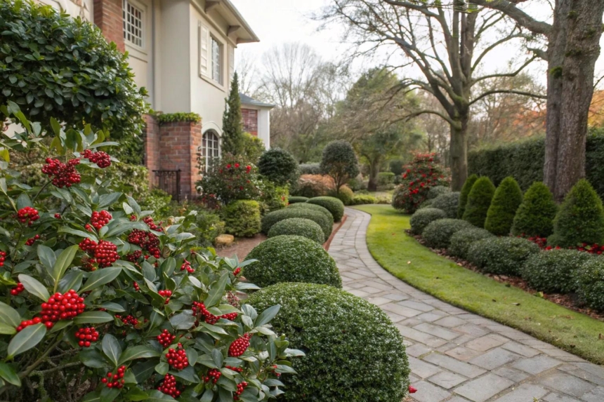 19+ Inspiring Holly Bush Landscaping Ideas