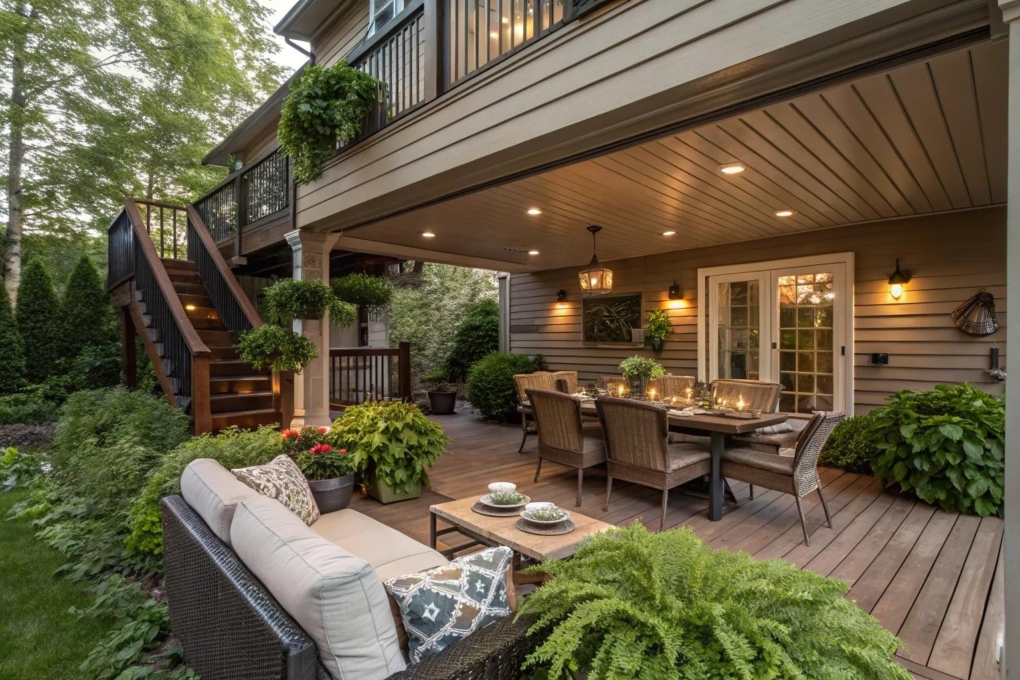 16+ Creative Ideas for Under Deck Space