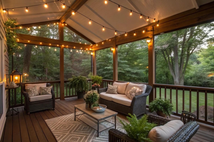 9+ Stylish Screened Patio Ideas for Florida Homes
