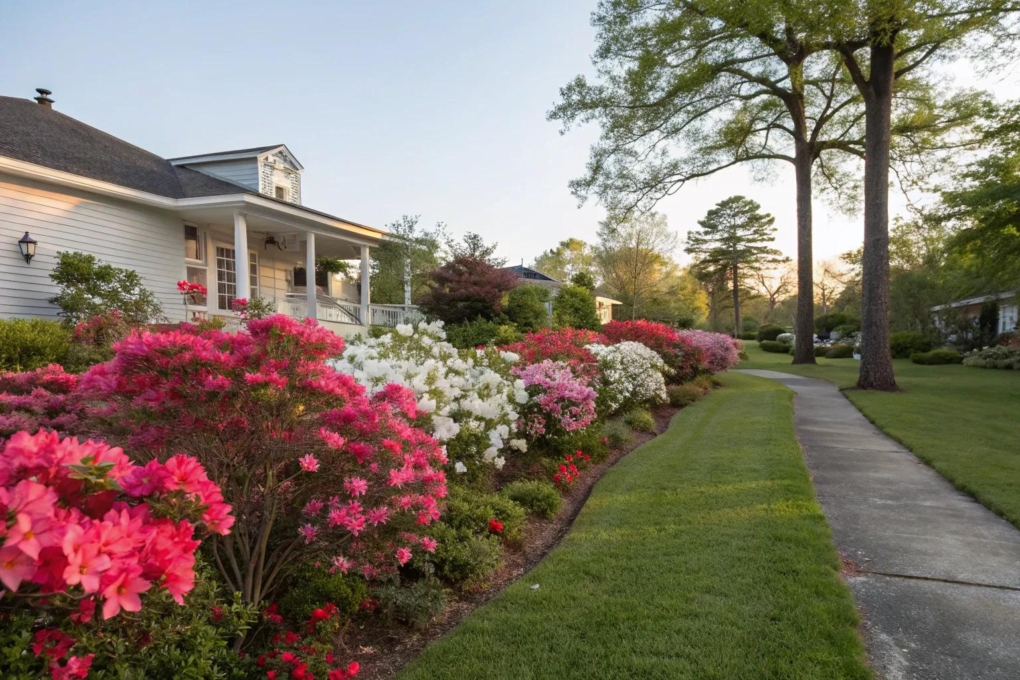 14+ Inspiring Burning Bush Landscape Ideas