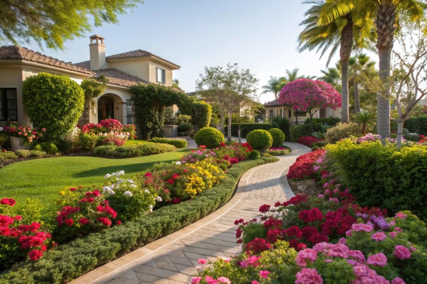 16+ Creative Landscaping Ideas for Sunny Front Yards