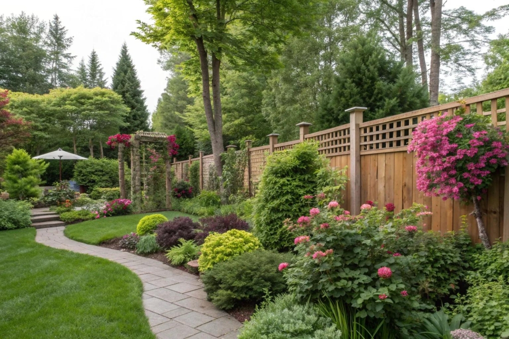 17+ Creative Landscaping Ideas to Hide Your Fence