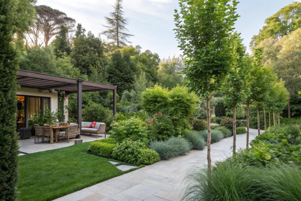 16+ Stunning Sky Pencil Holly Landscaping Ideas